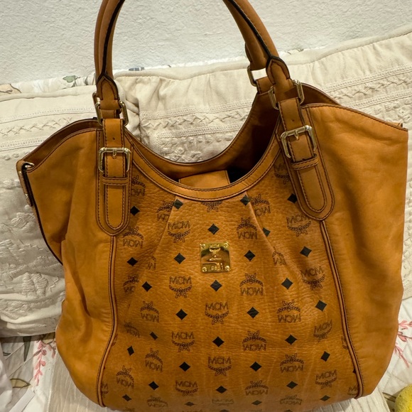 MCM | Bags | Mcm Large Satchel Bag | Poshmark